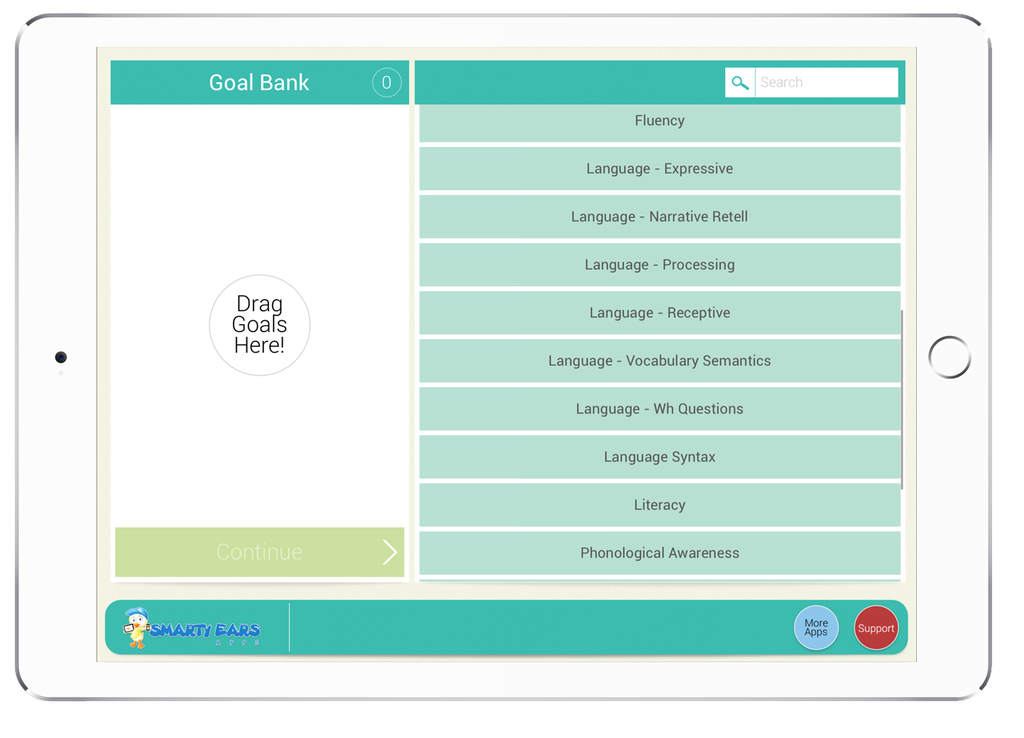 SLP Goal bank – Smarty Ears